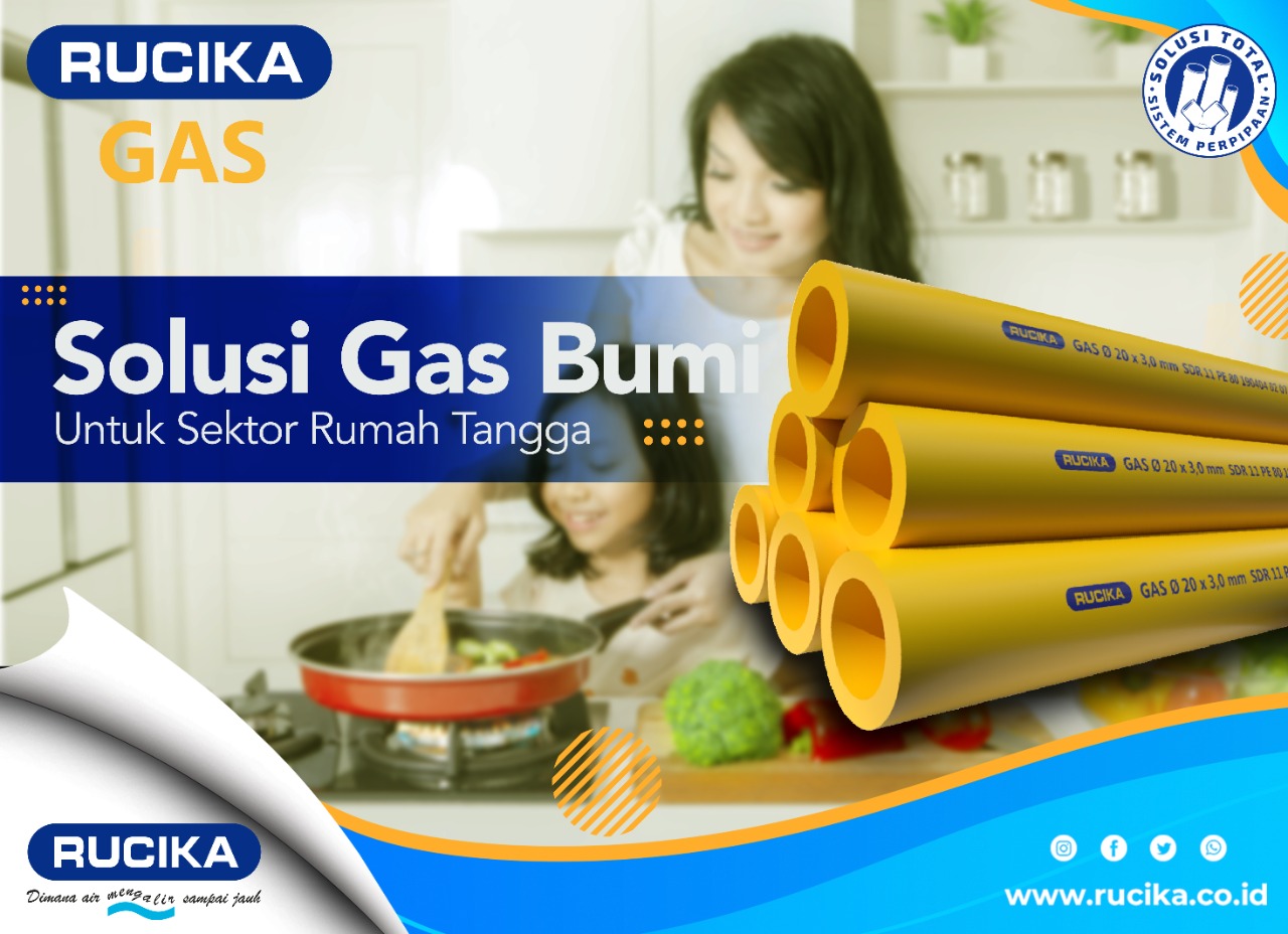 Jaringan Gas Bumi untuk Rumah Tangga - RUCIKA