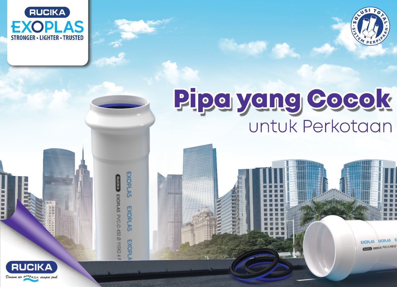 Rucika Exoplast is Suitable for Irrigating Water in Urban Areas - RUCIKA