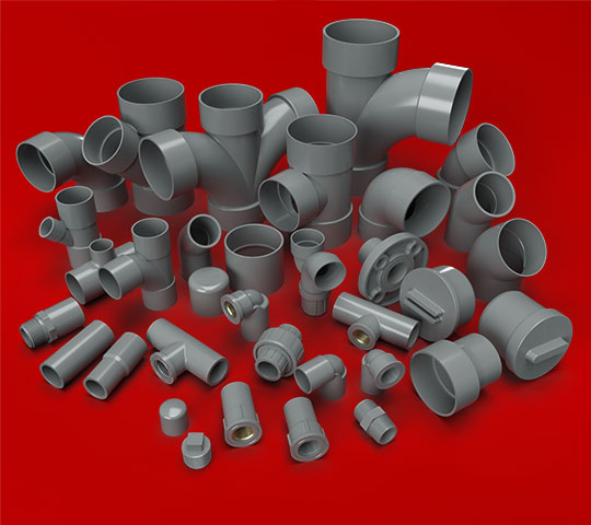 Sambungan Pipa Dan Fitting uPVC Rucika Standard JIS